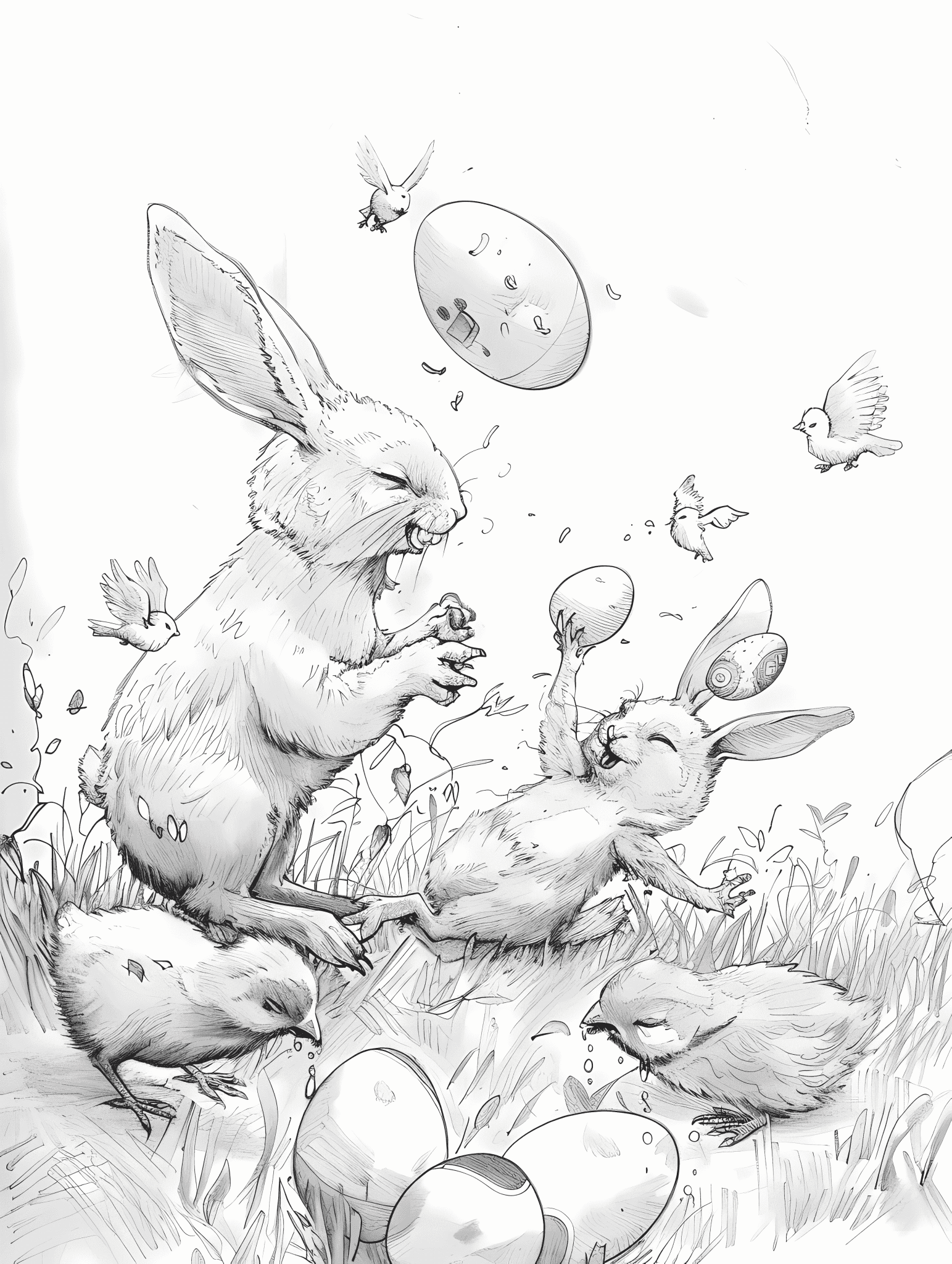 30 Easter Drawing Ideas - Brighter Craft