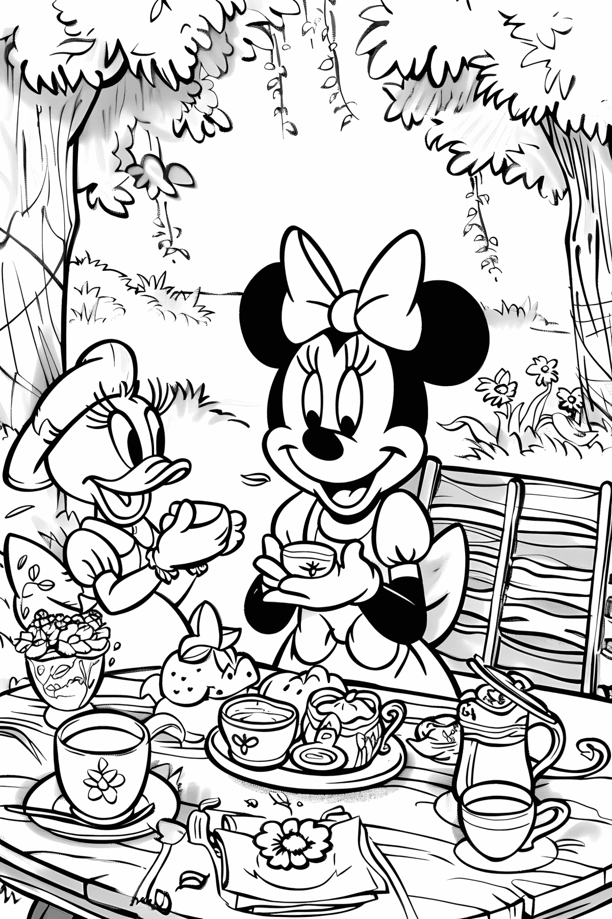 30 Magical Disney Inspired Coloring Pages - Brighter Craft