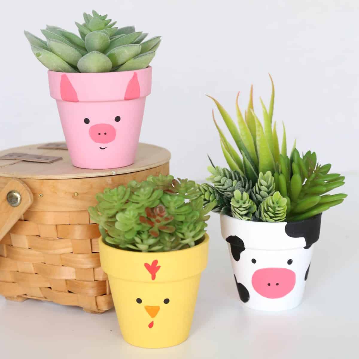 40 Creative DIY Painted Pots Ideas - Brighter Craft