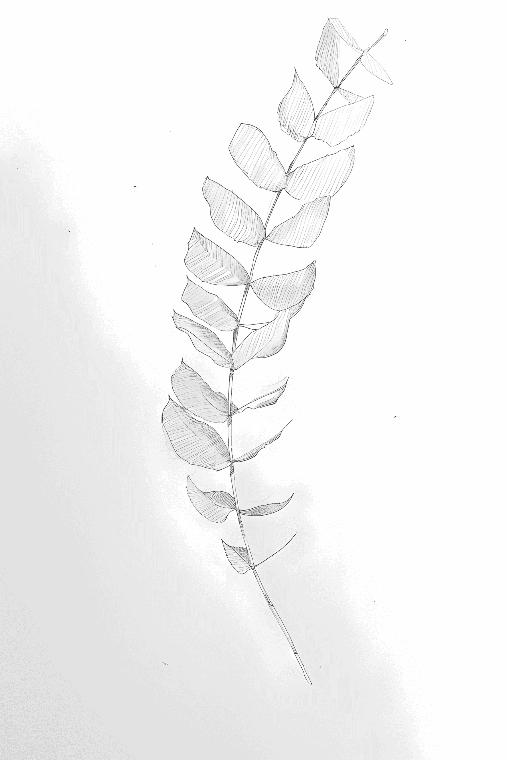 30 Botanical Leaf Drawing Ideas - Brighter Craft