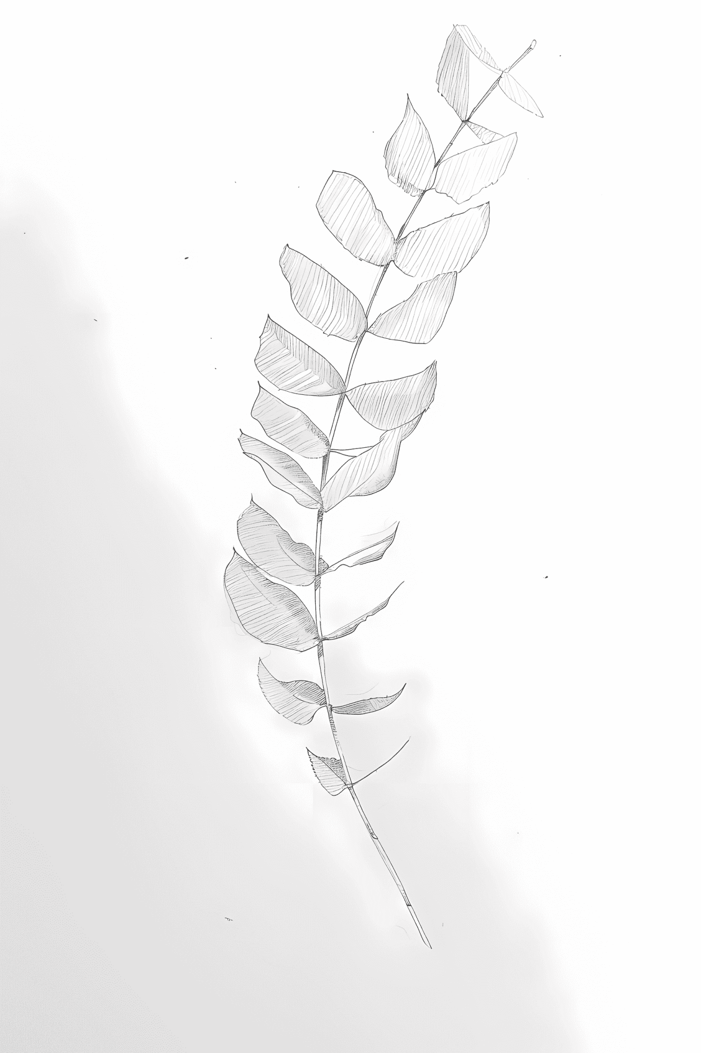 30 Botanical Leaf Drawing Ideas - Brighter Craft