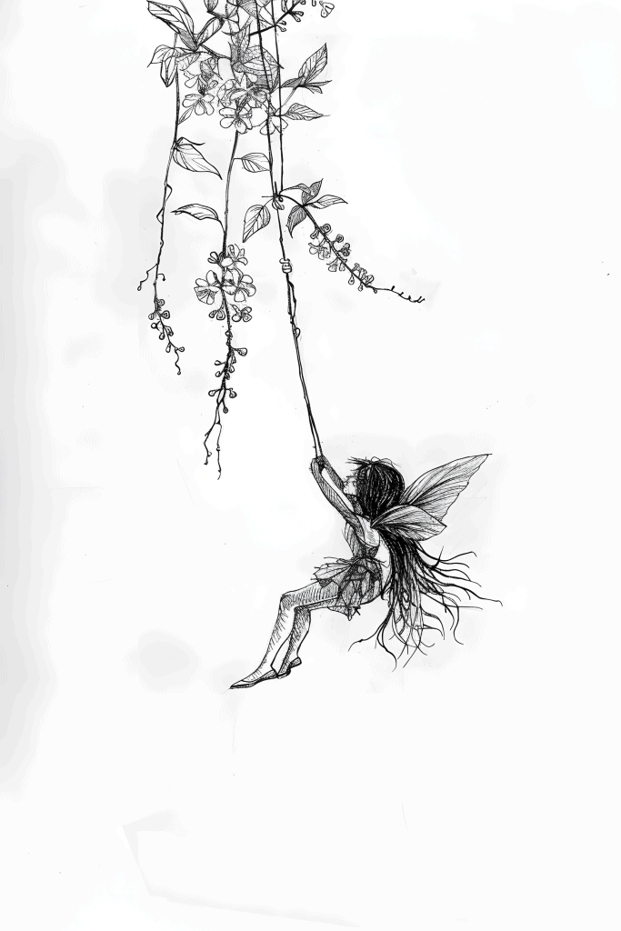 25 Charming Fairy Drawing Ideas - Brighter Craft