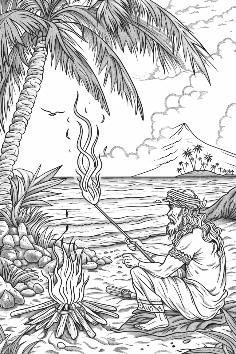 30 Groovy Hippie Coloring Pages - Brighter Craft