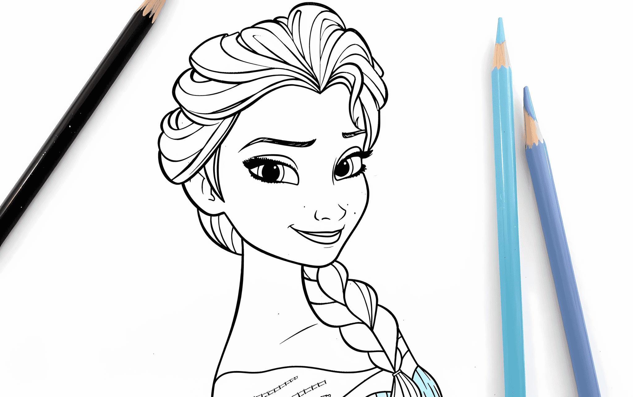30 Magical Disney Inspired Coloring Pages - Brighter Craft
