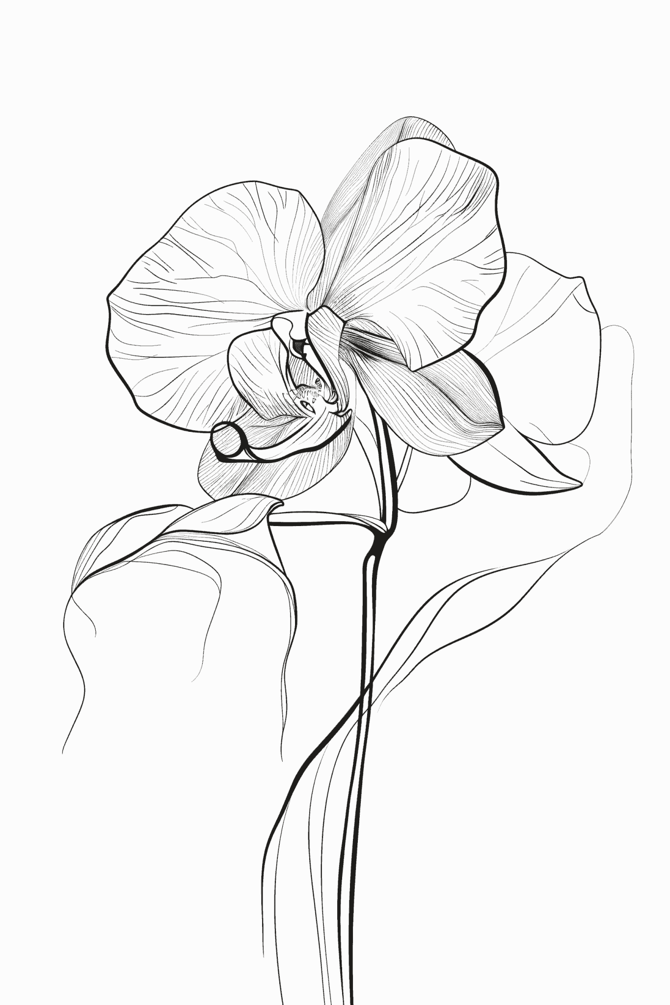 25 Flower Line Drawing Ideas and Tutorials for All Skill Levels ...