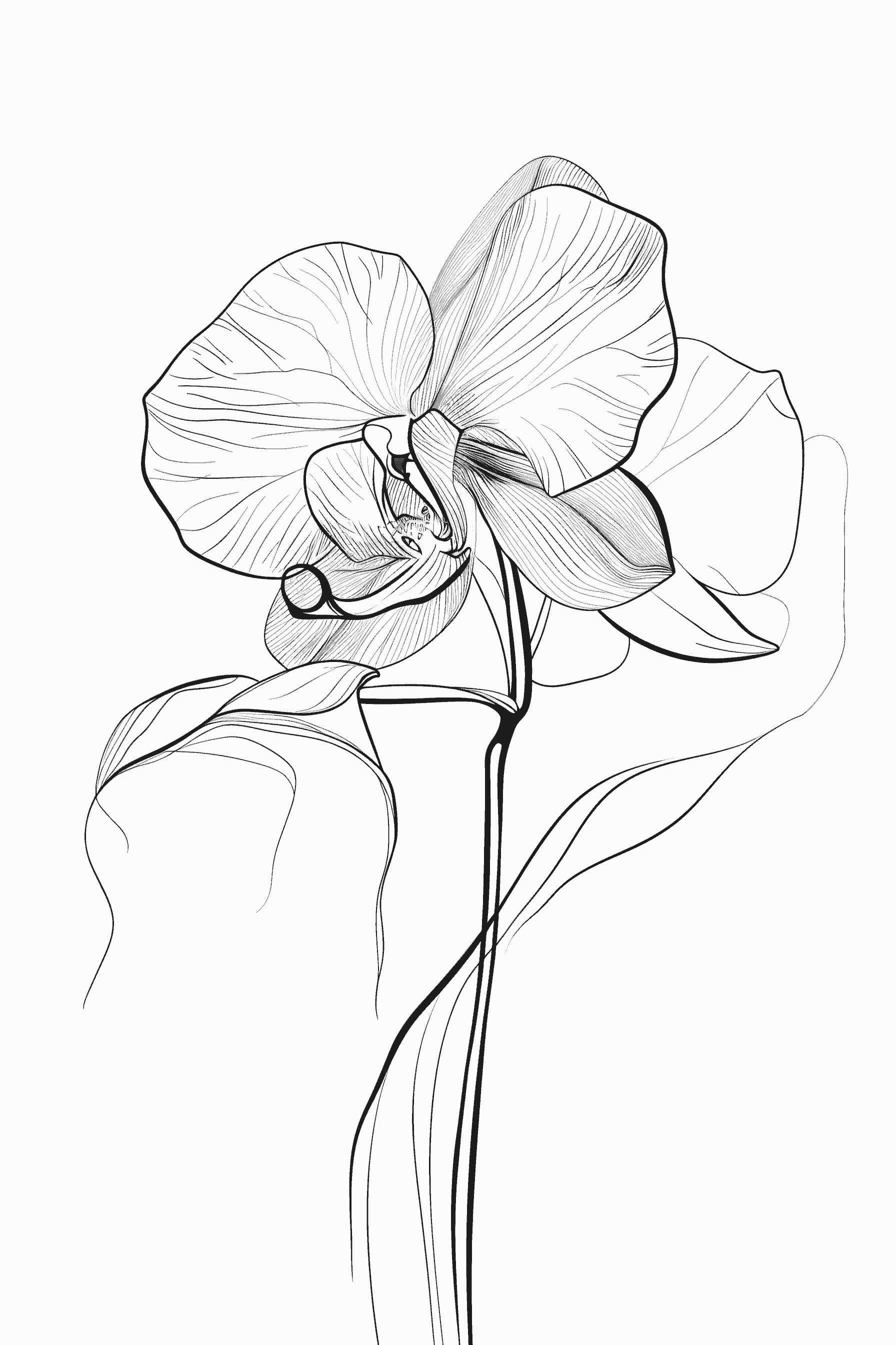 25 Flower Line Drawing Ideas and Tutorials for All Skill Levels ...