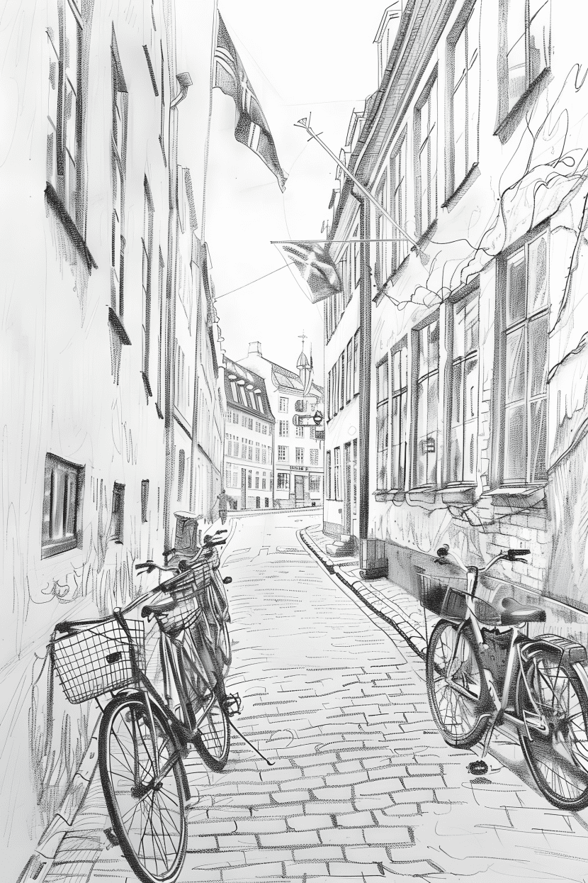 25 Stunning Cityscape Sketches to Capture Urban Beauty - Brighter Craft