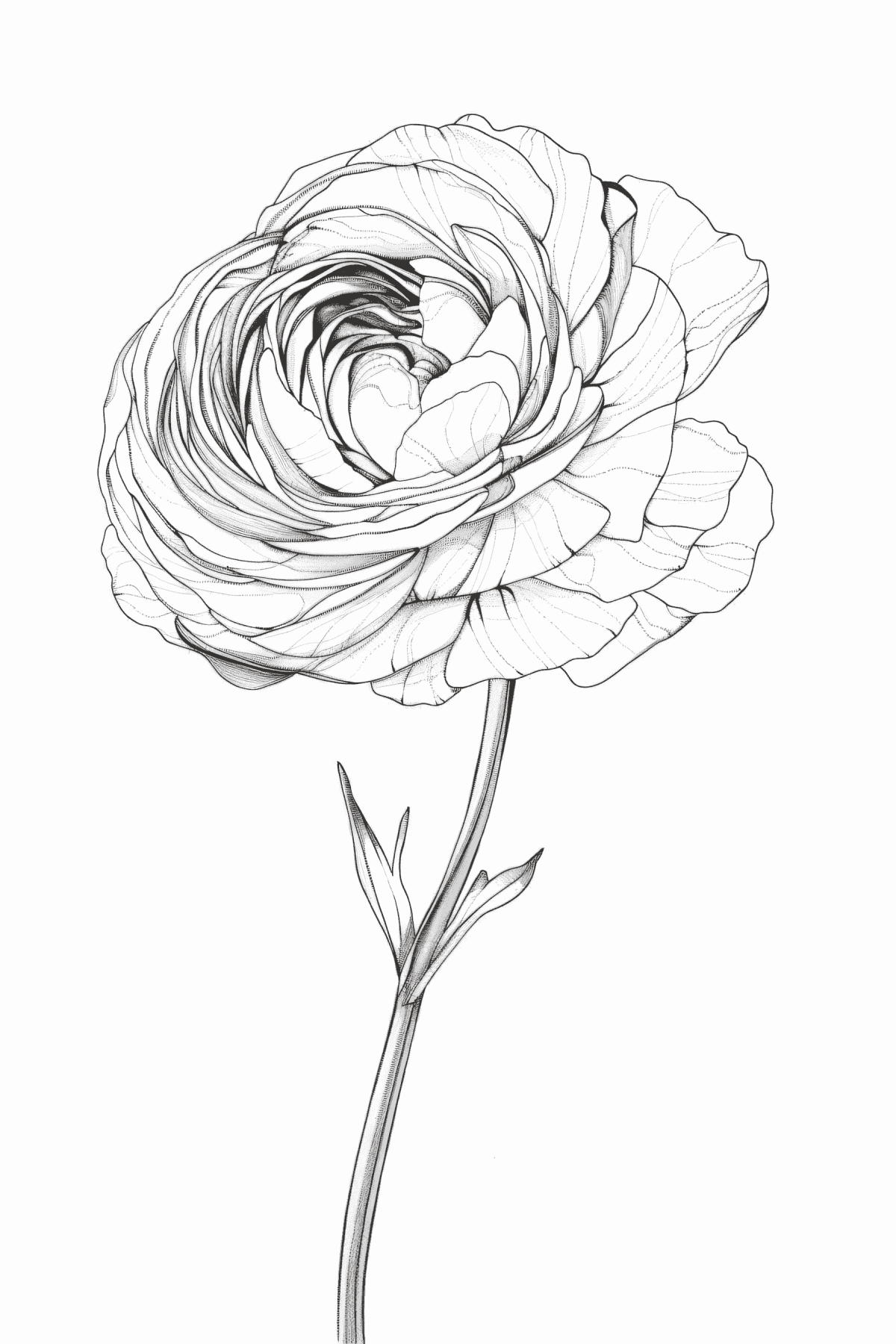 25 Flower Line Drawing Ideas and Tutorials for All Skill Levels ...