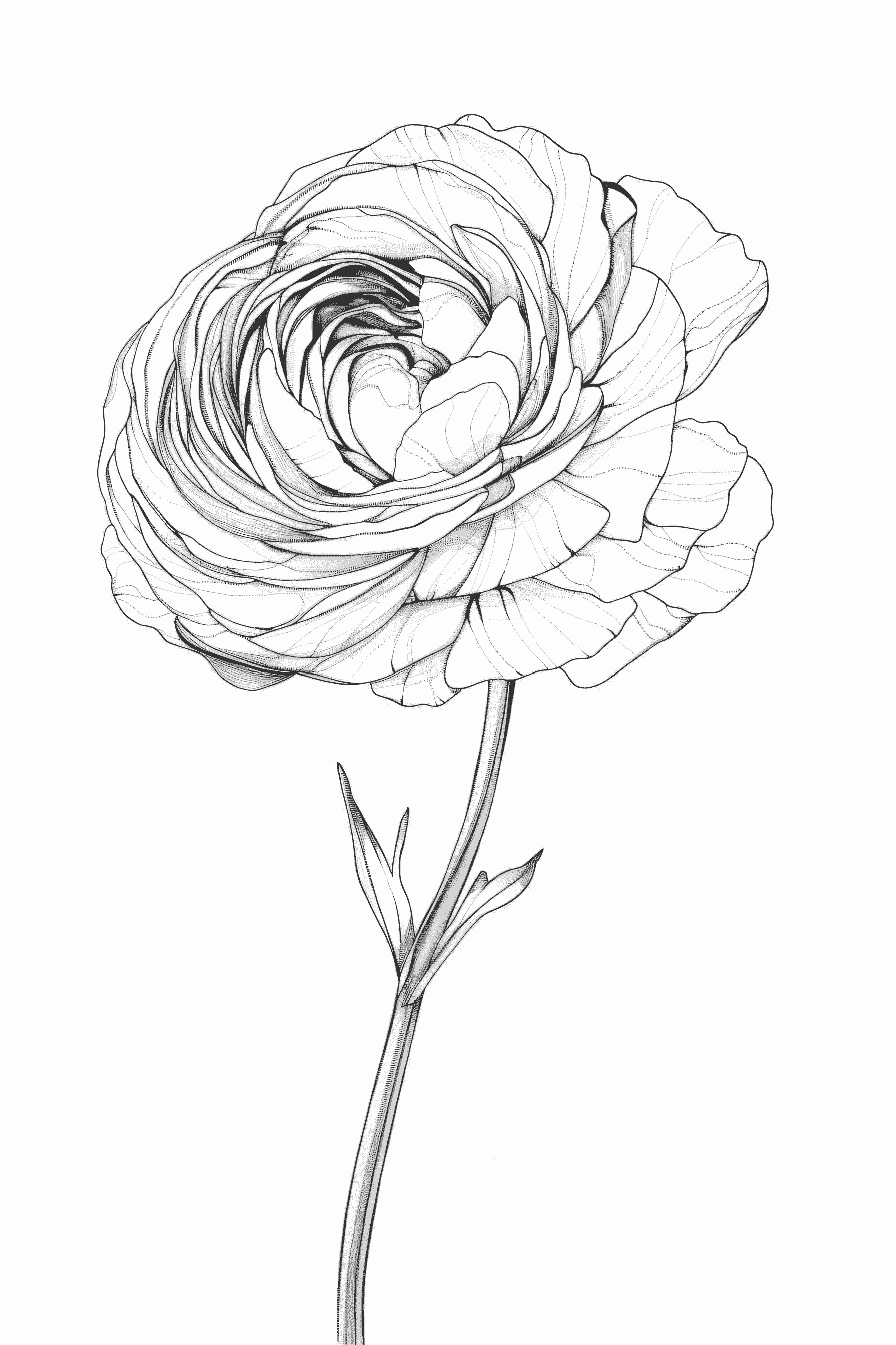 25 Flower Line Drawing Ideas and Tutorials for All Skill Levels ...