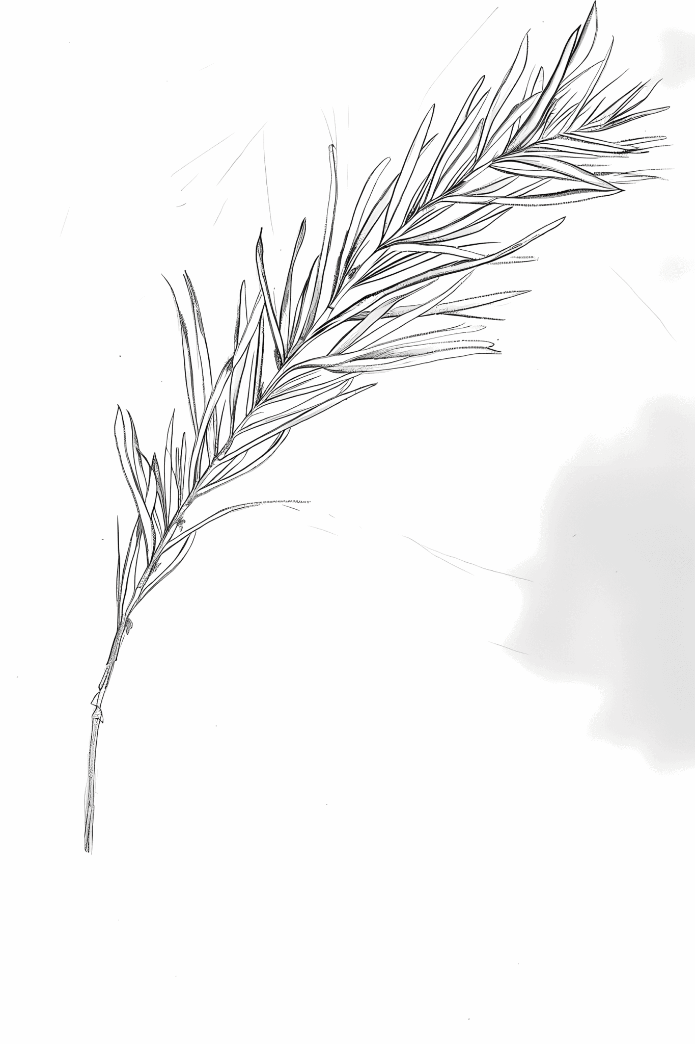 30 Botanical Leaf Drawing Ideas - Brighter Craft