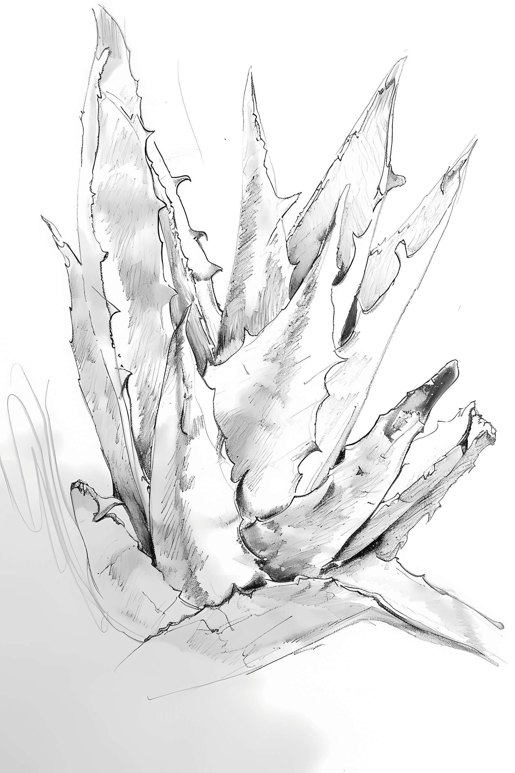 30 Botanical Leaf Drawing Ideas - Brighter Craft