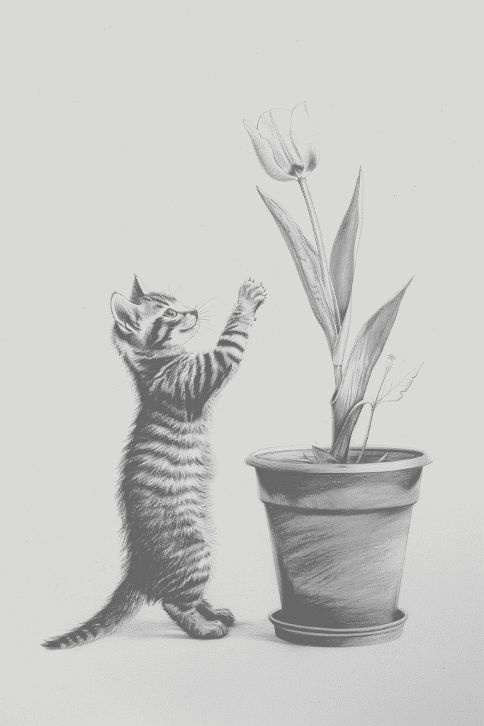 30 Tulip Drawing Tutorials for All Artists - Brighter Craft