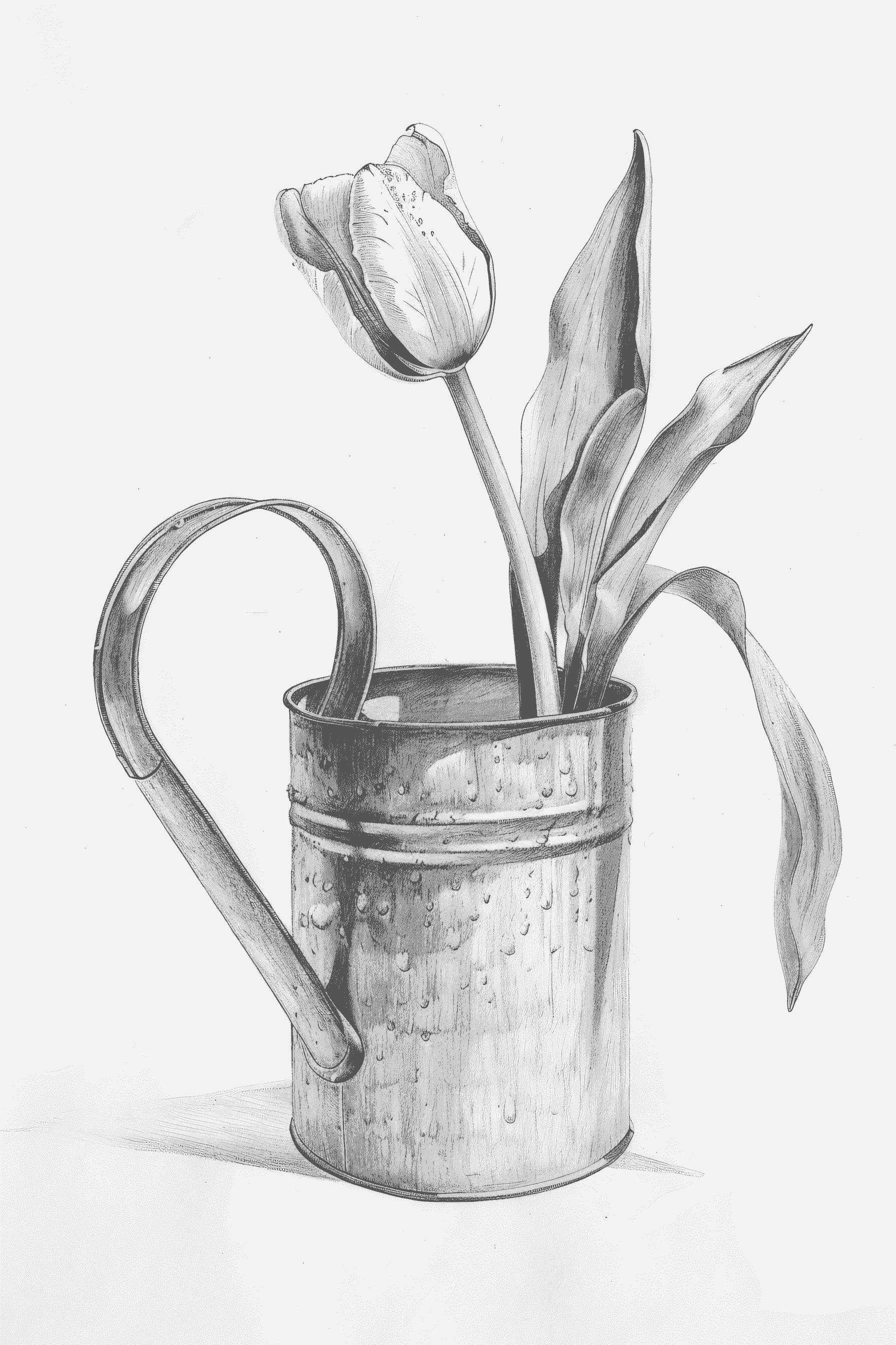 30 Tulip Drawing Tutorials for All Artists - Brighter Craft