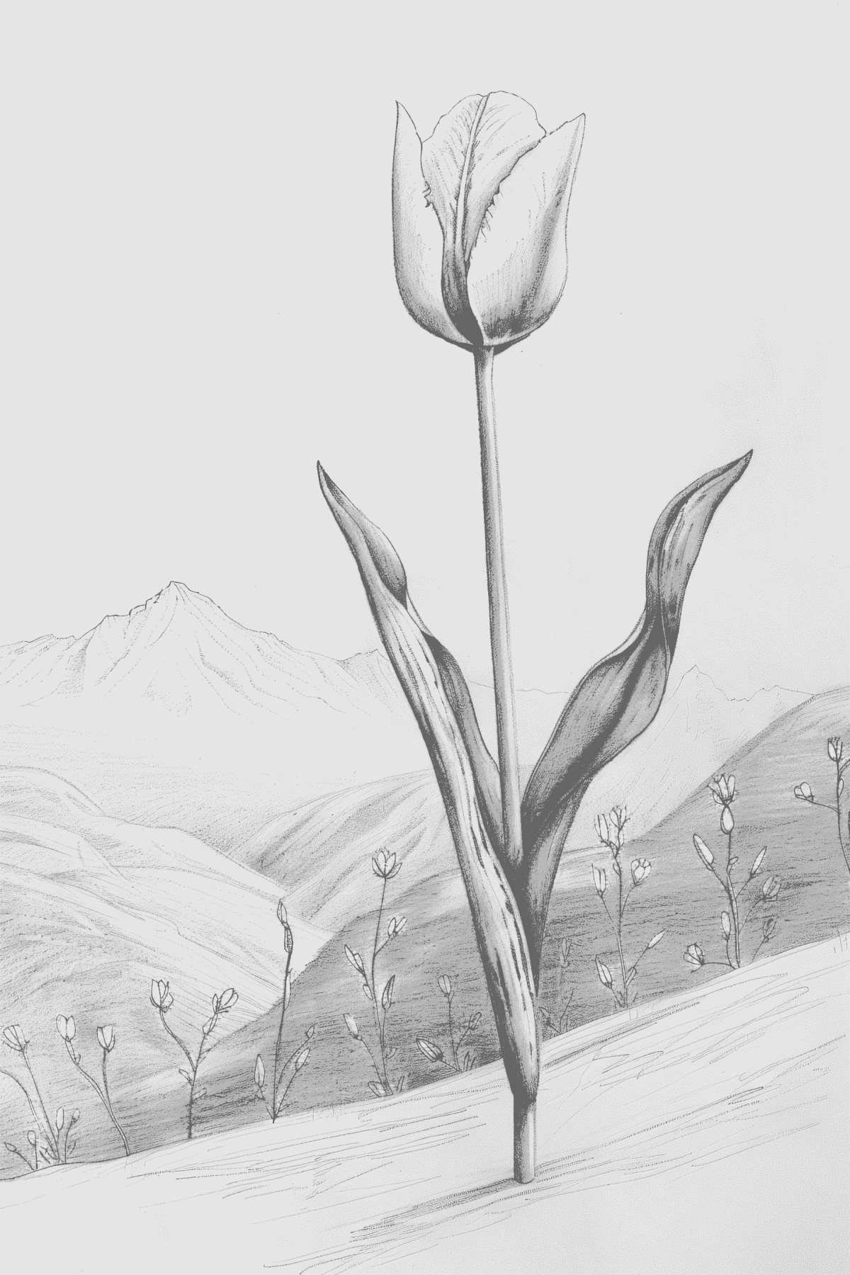 30 Tulip Drawing Tutorials for All Artists - Brighter Craft