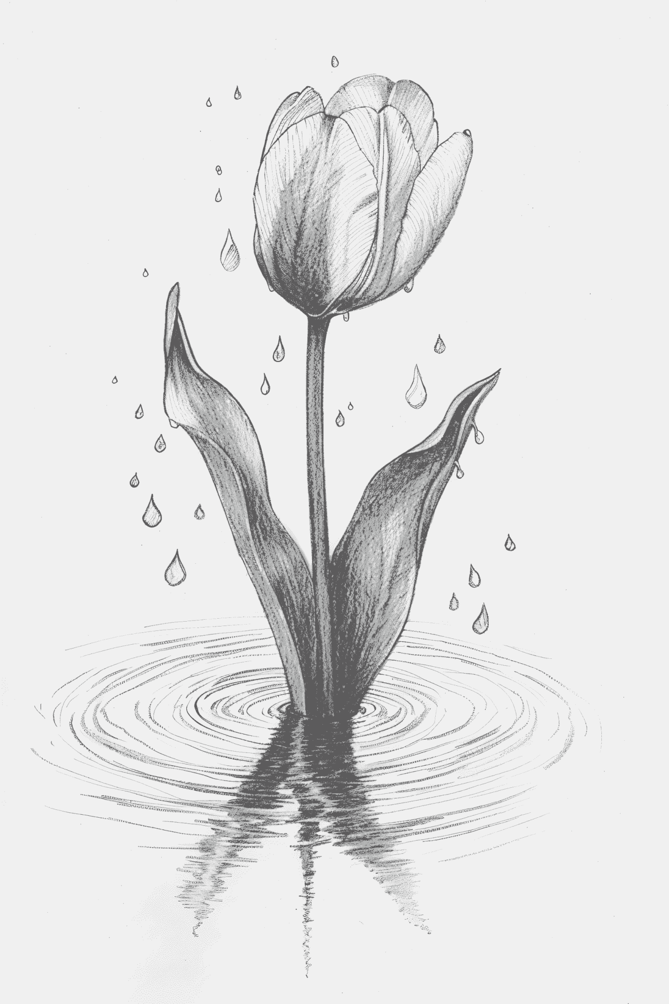30 Tulip Drawing Tutorials for All Artists - Brighter Craft