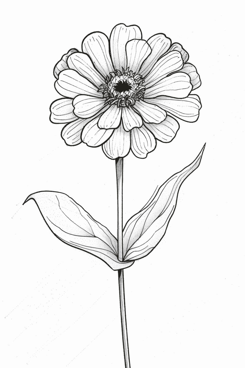 25 Flower Line Drawing Ideas and Tutorials for All Skill Levels ...