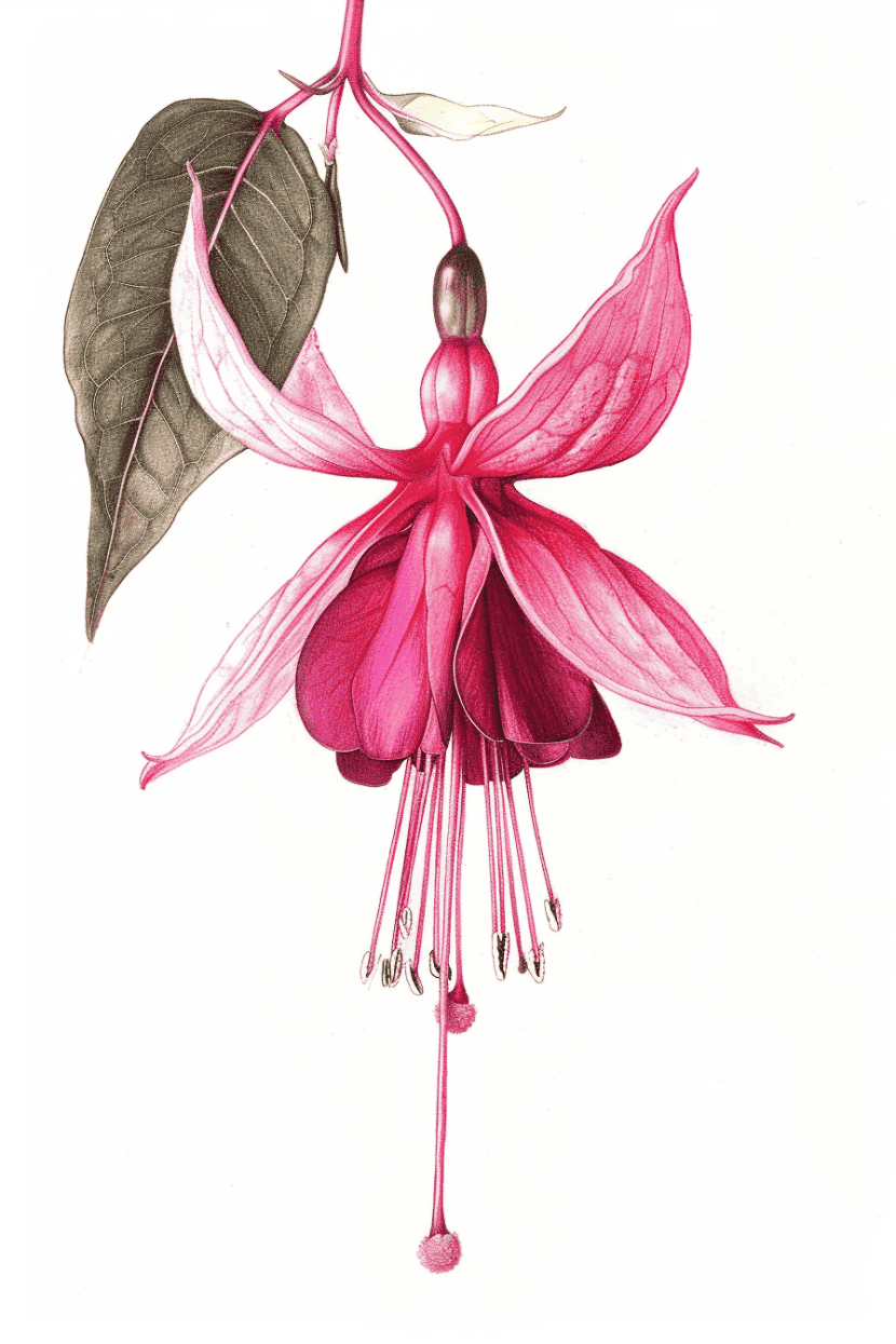 25 Vibrant Tropical Flower Drawing Ideas - Brighter Craft