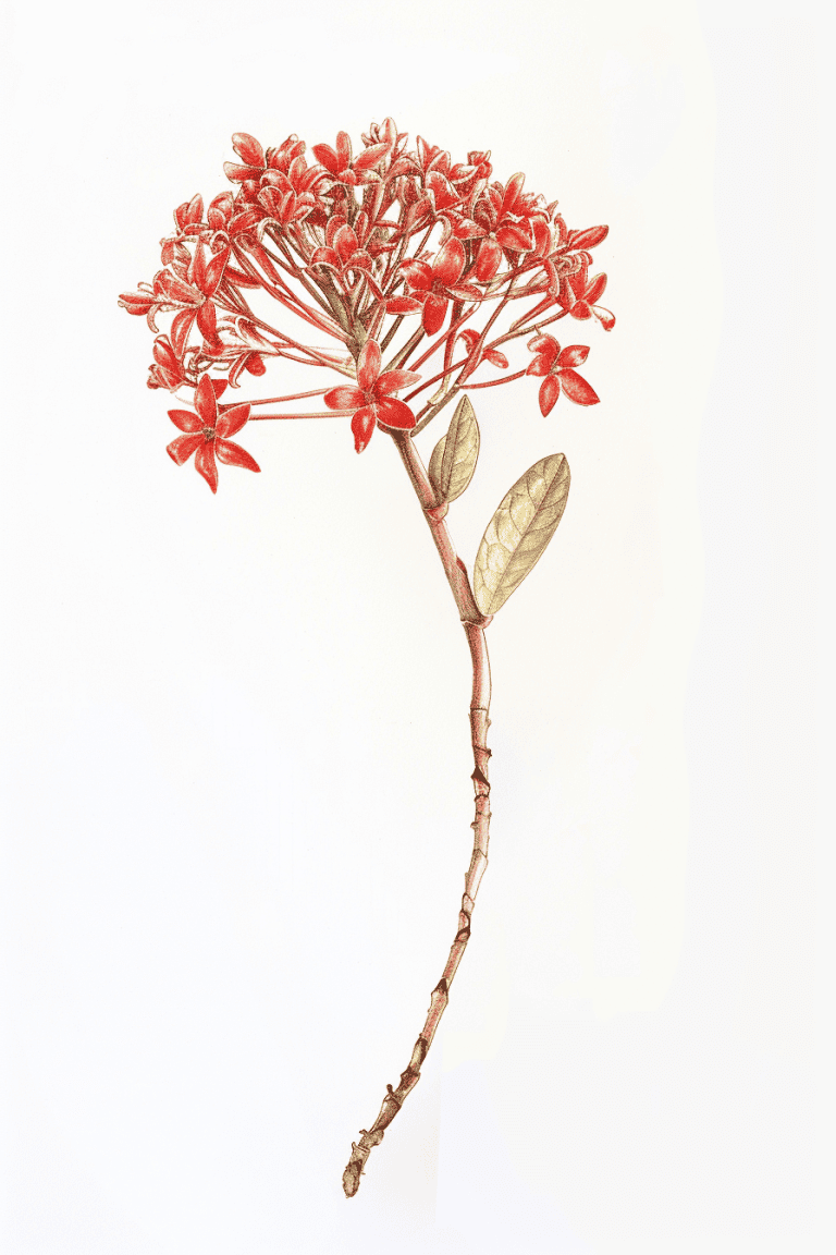 25 Vibrant Tropical Flower Drawing Ideas - Brighter Craft