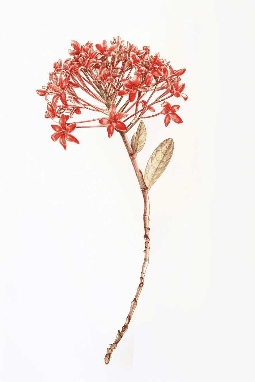 25 Vibrant Tropical Flower Drawing Ideas - Brighter Craft