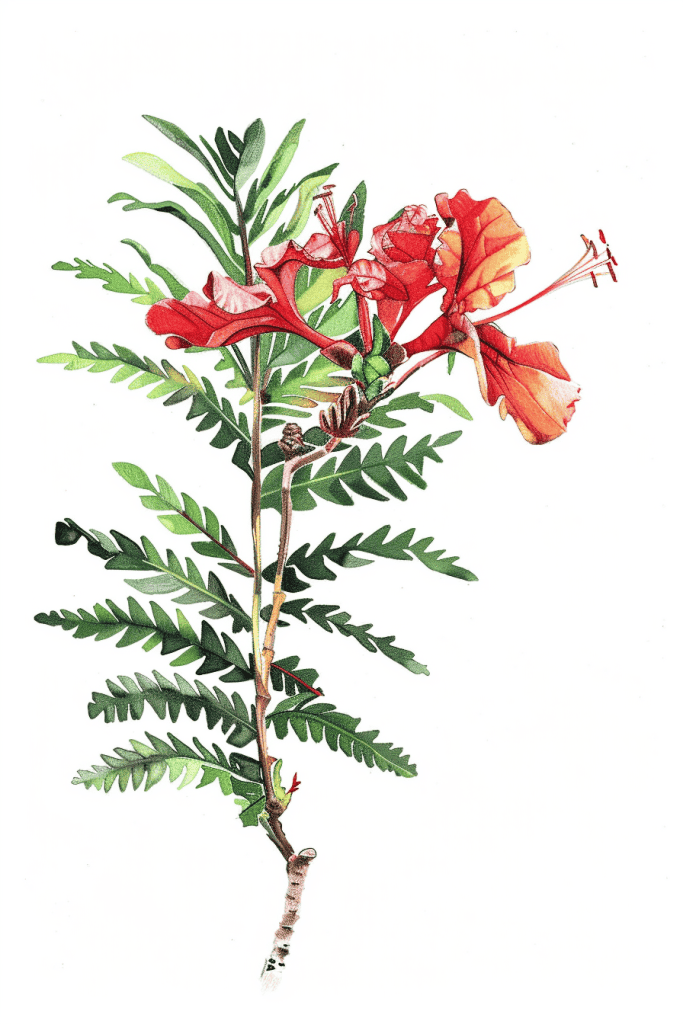 25 Vibrant Tropical Flower Drawing Ideas - Brighter Craft