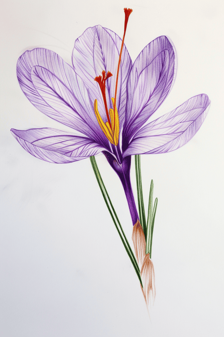 25 Vibrant Tropical Flower Drawing Ideas - Brighter Craft