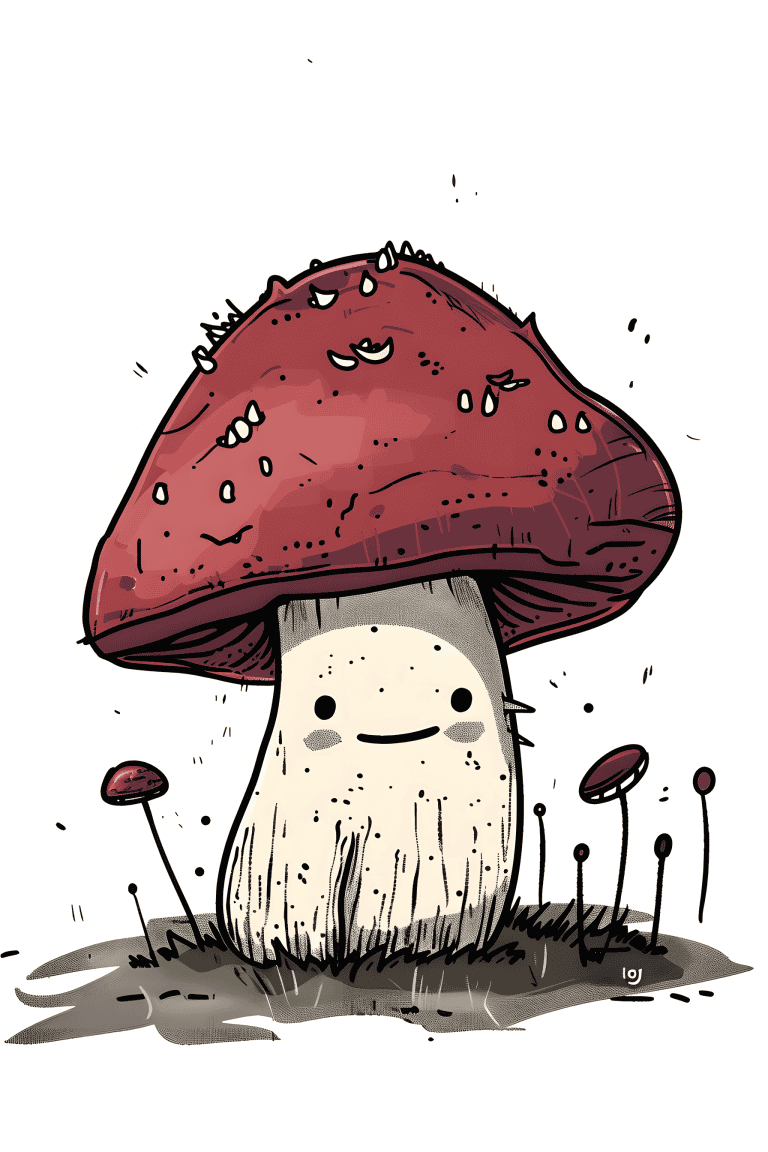 30 Mushroom Doodle Ideas for Your Sketchbook - Brighter Craft