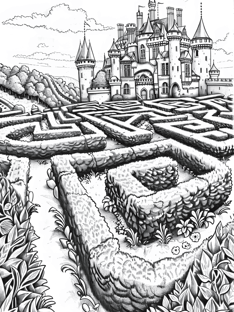 30 Castle Coloring Pages for Imaginative Kids - Brighter Craft
