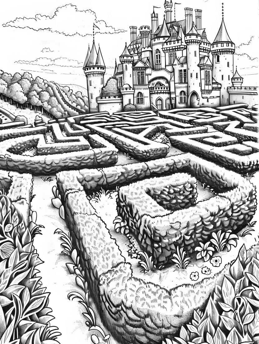 30 Castle Coloring Pages for Imaginative Kids - Brighter Craft