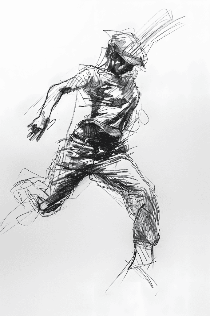 20 Action Pose Drawing Ideas - Brighter Craft