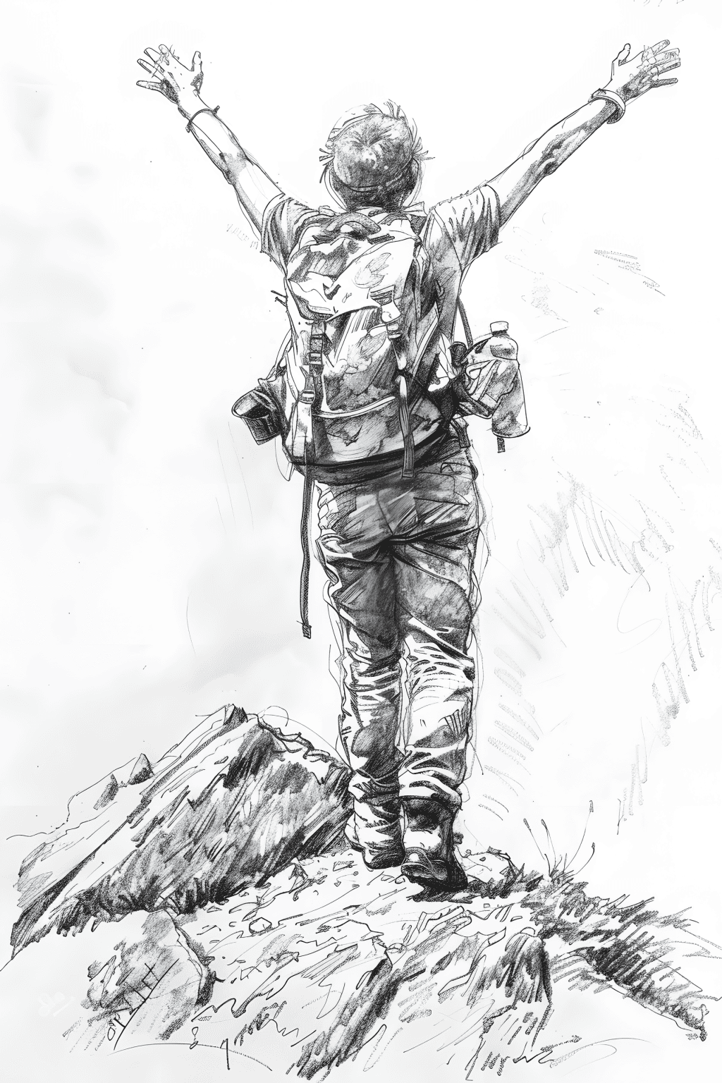 20 Action Pose Drawing Ideas - Brighter Craft