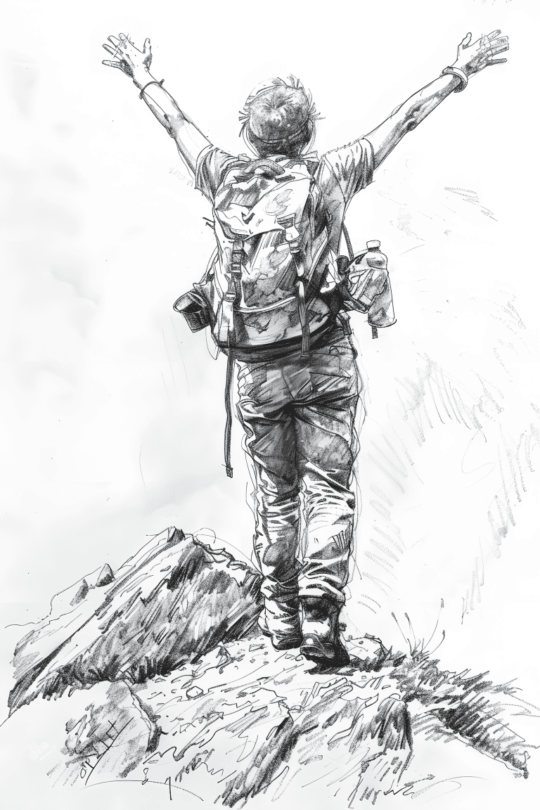 20 Action Pose Drawing Ideas - Brighter Craft