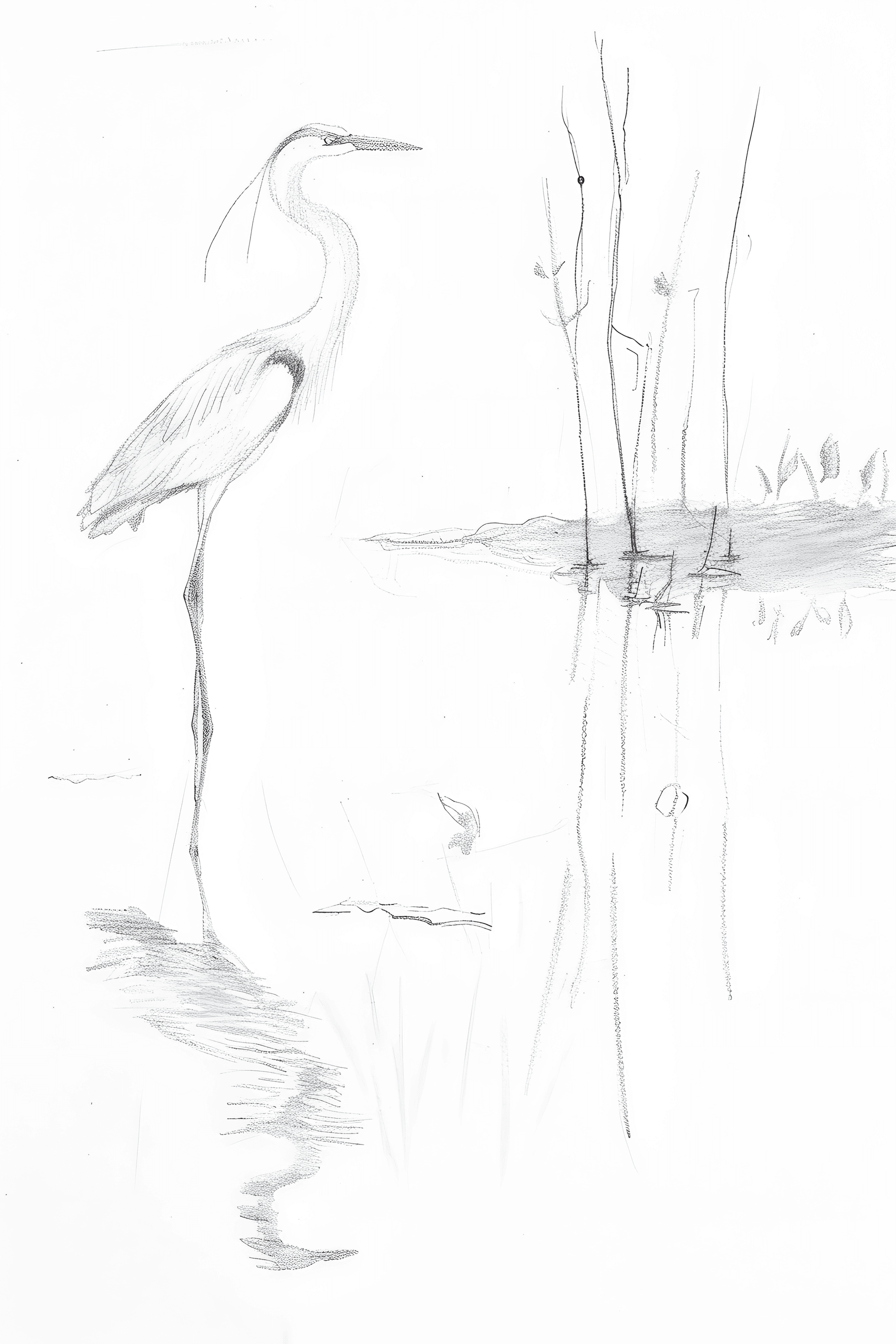 25 Serene Lakeside Landscape Sketches for Peaceful Vibes - Brighter ...