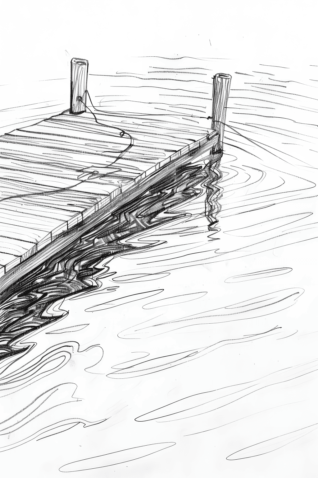 25 Serene Lakeside Landscape Sketches for Peaceful Vibes - Brighter ...