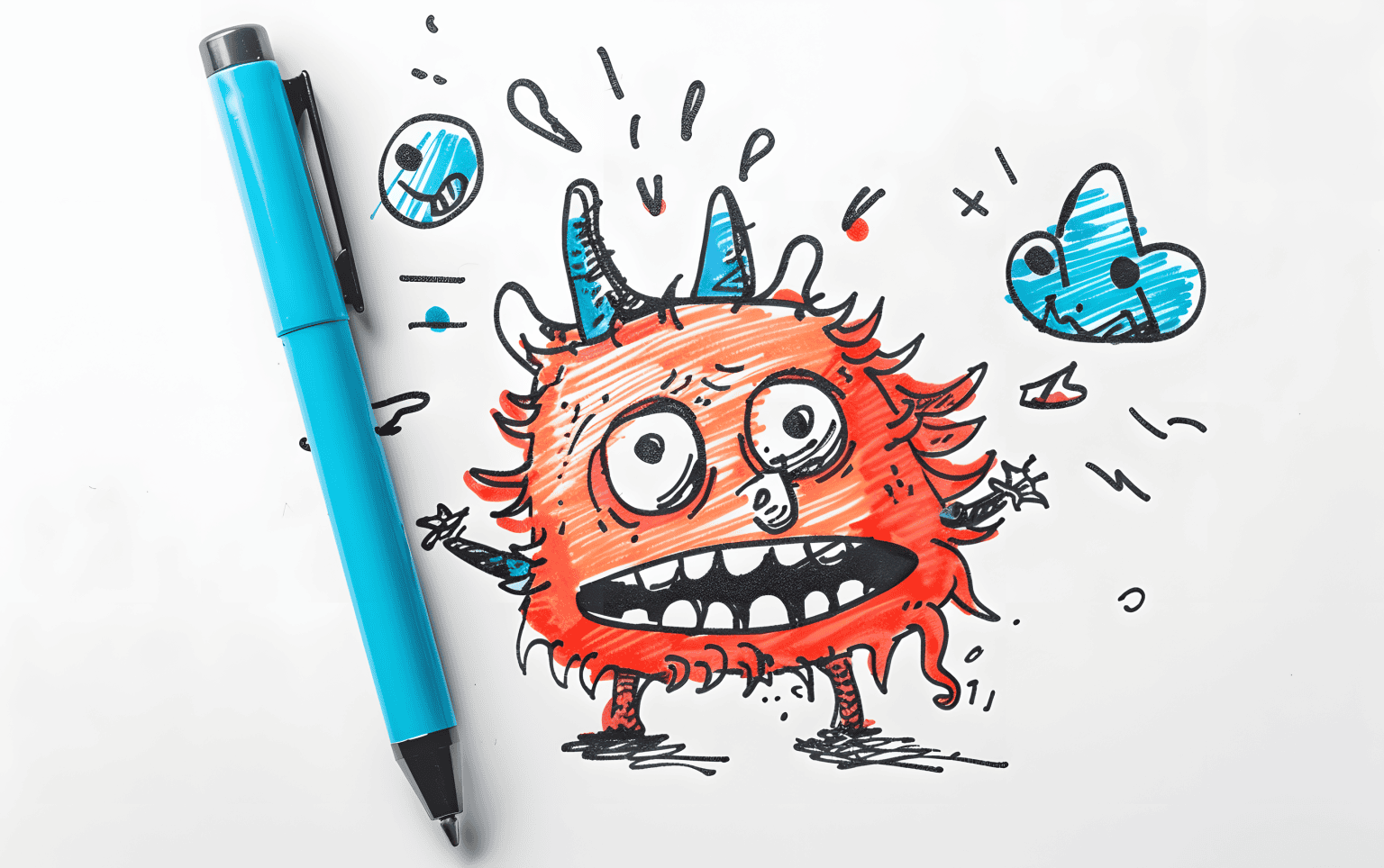 20 Goofy and Lovable Monster Characters to Draw - Brighter Craft