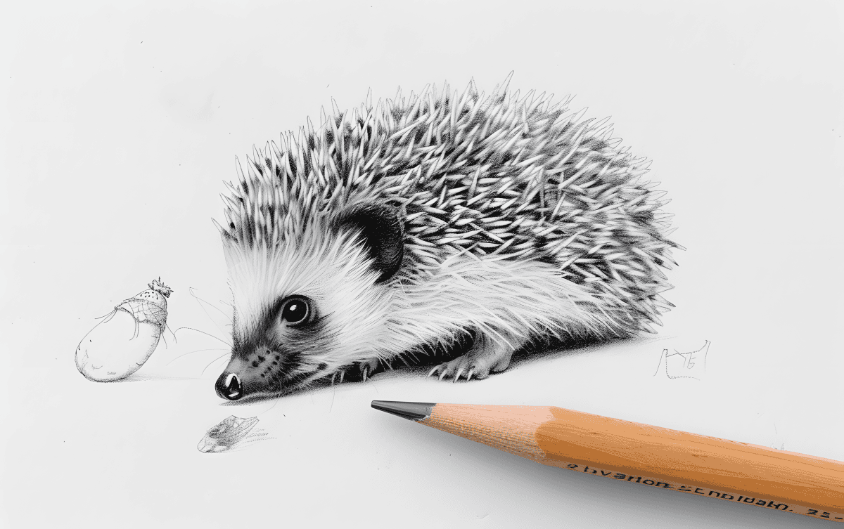 20 Adorable Baby Animal Sketches to Brighten Your Day - Brighter Craft