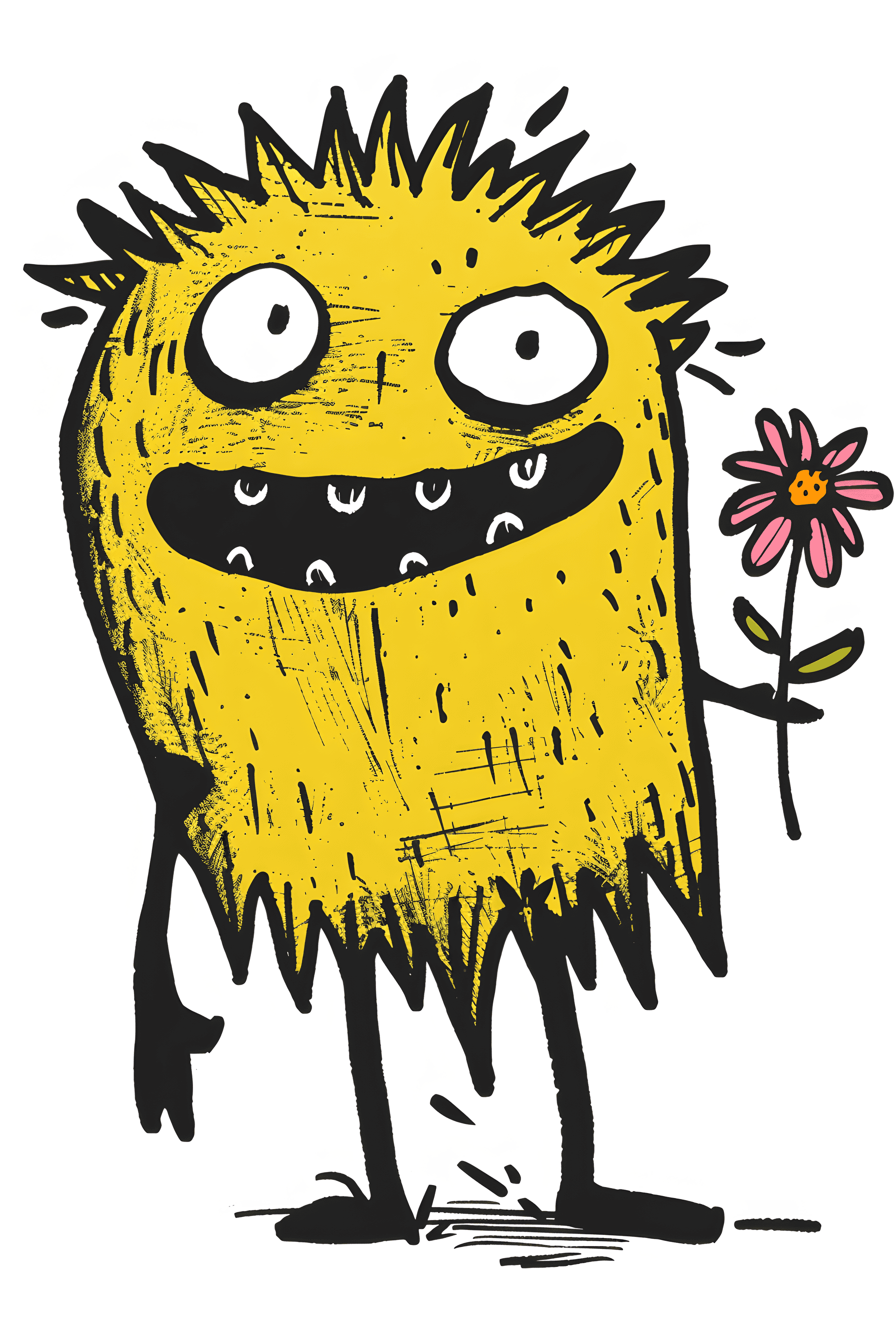 20 Goofy and Lovable Monster Characters to Draw - Brighter Craft