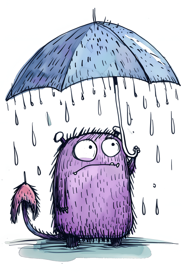 20 Goofy and Lovable Monster Characters to Draw - Brighter Craft