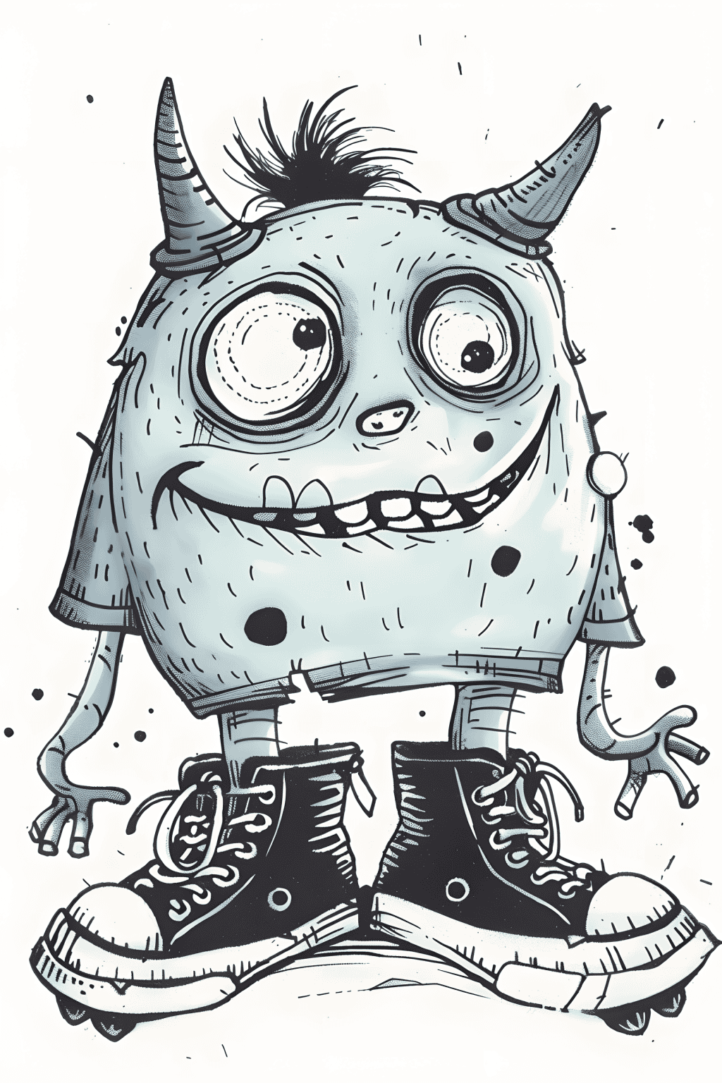 20 Goofy and Lovable Monster Characters to Draw - Brighter Craft