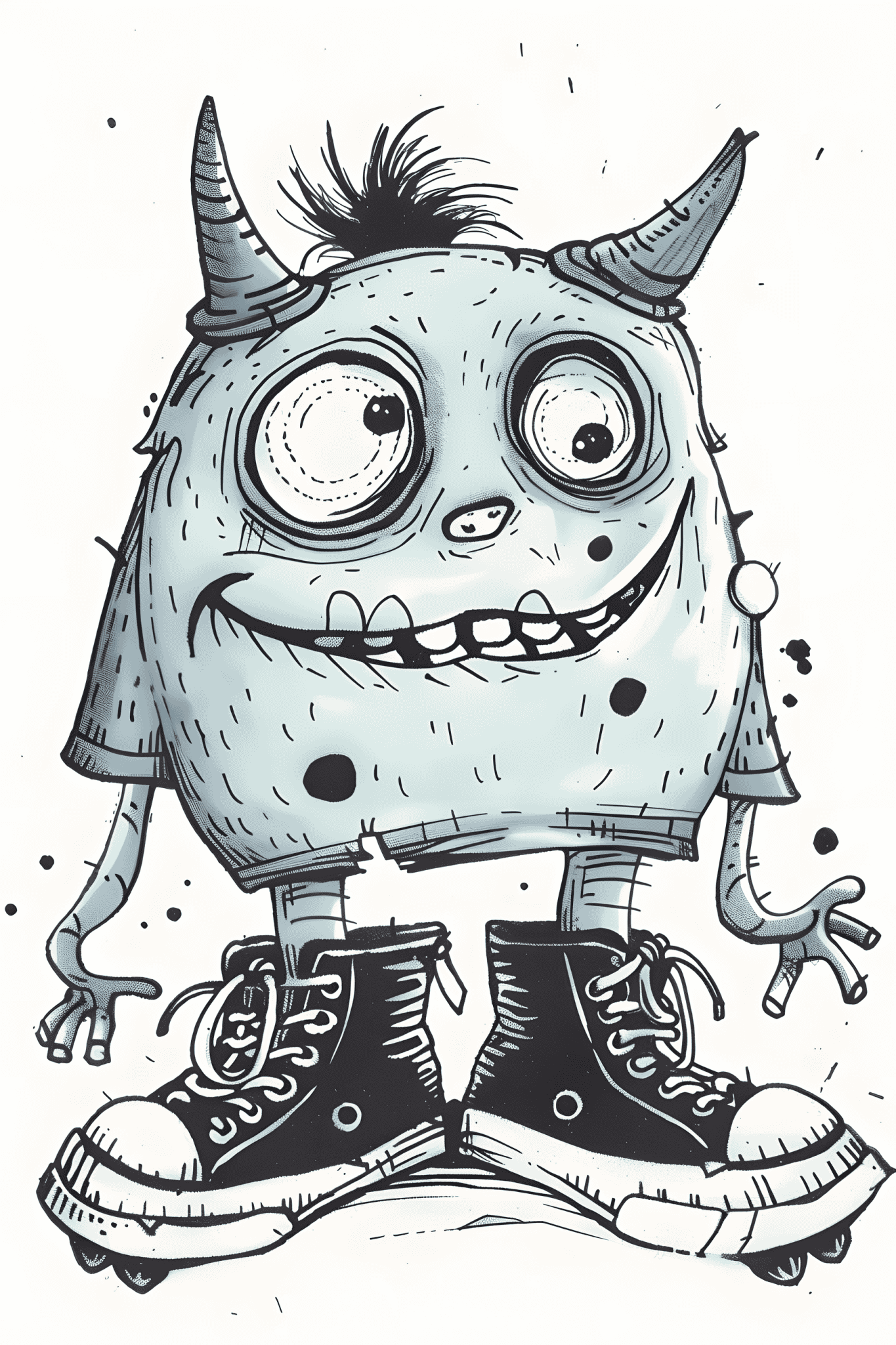 20 Goofy and Lovable Monster Characters to Draw - Brighter Craft