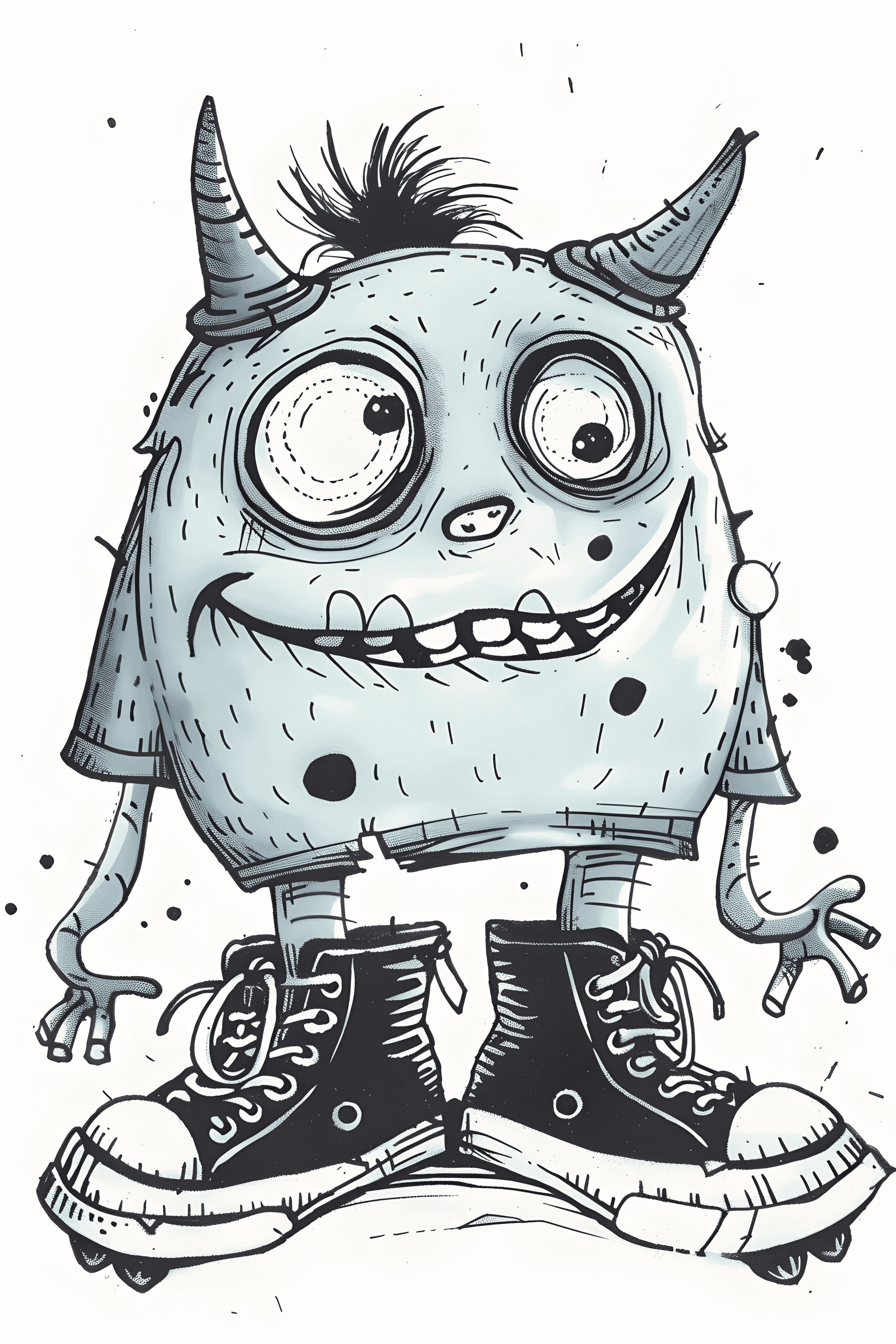 20 Goofy and Lovable Monster Characters to Draw - Brighter Craft