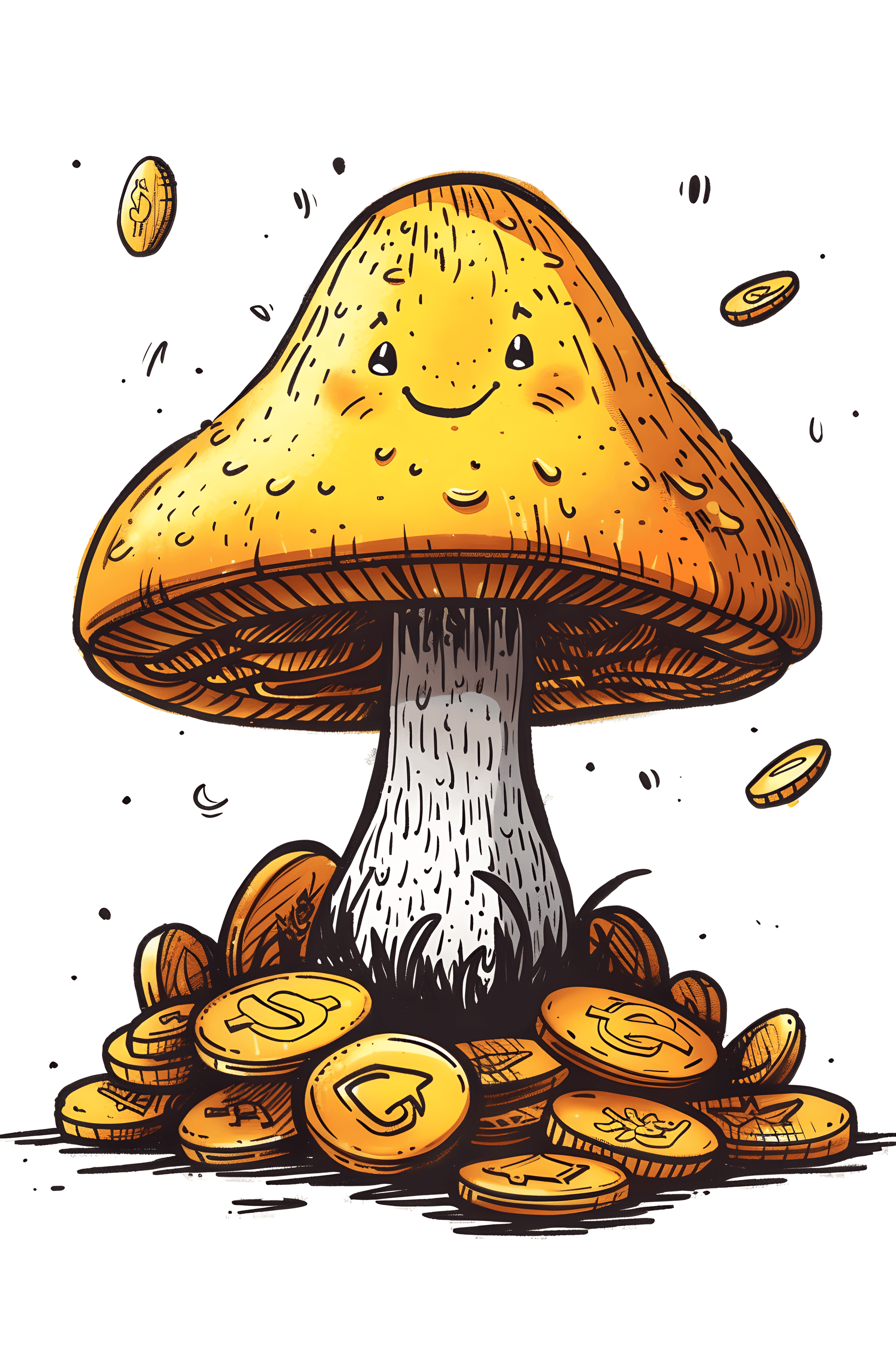 30 Mushroom Doodle Ideas for Your Sketchbook - Brighter Craft
