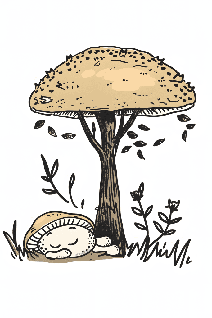 30 Mushroom Doodle Ideas for Your Sketchbook - Brighter Craft