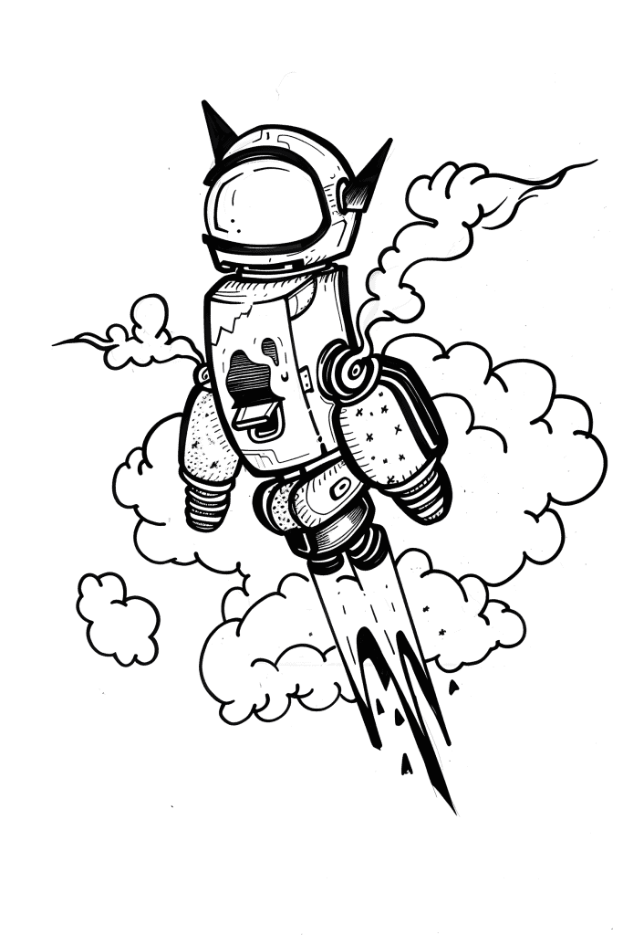 30 Quirky Robot Doodles to Spark Your Imagination - Brighter Craft ...