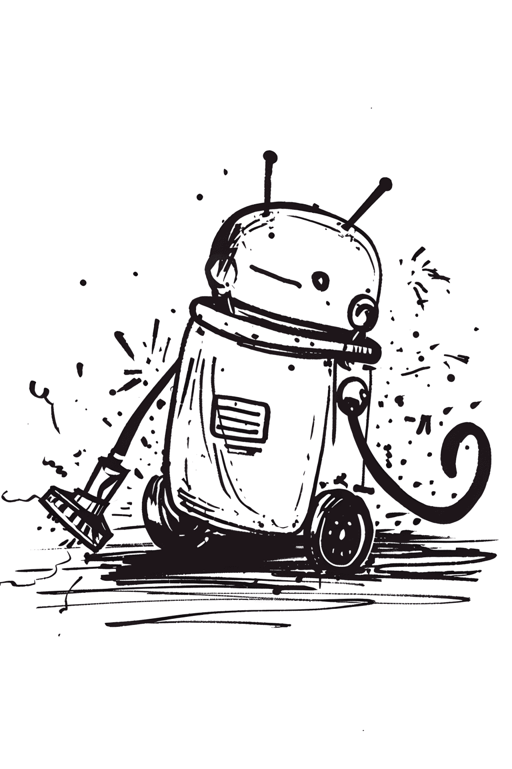 30 Quirky Robot Doodles to Spark Your Imagination - Brighter Craft ...