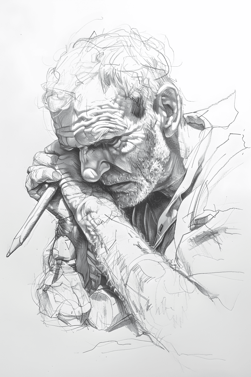 35 Expressive Portrait Drawing Ideas to Capture Character and Emotion ...