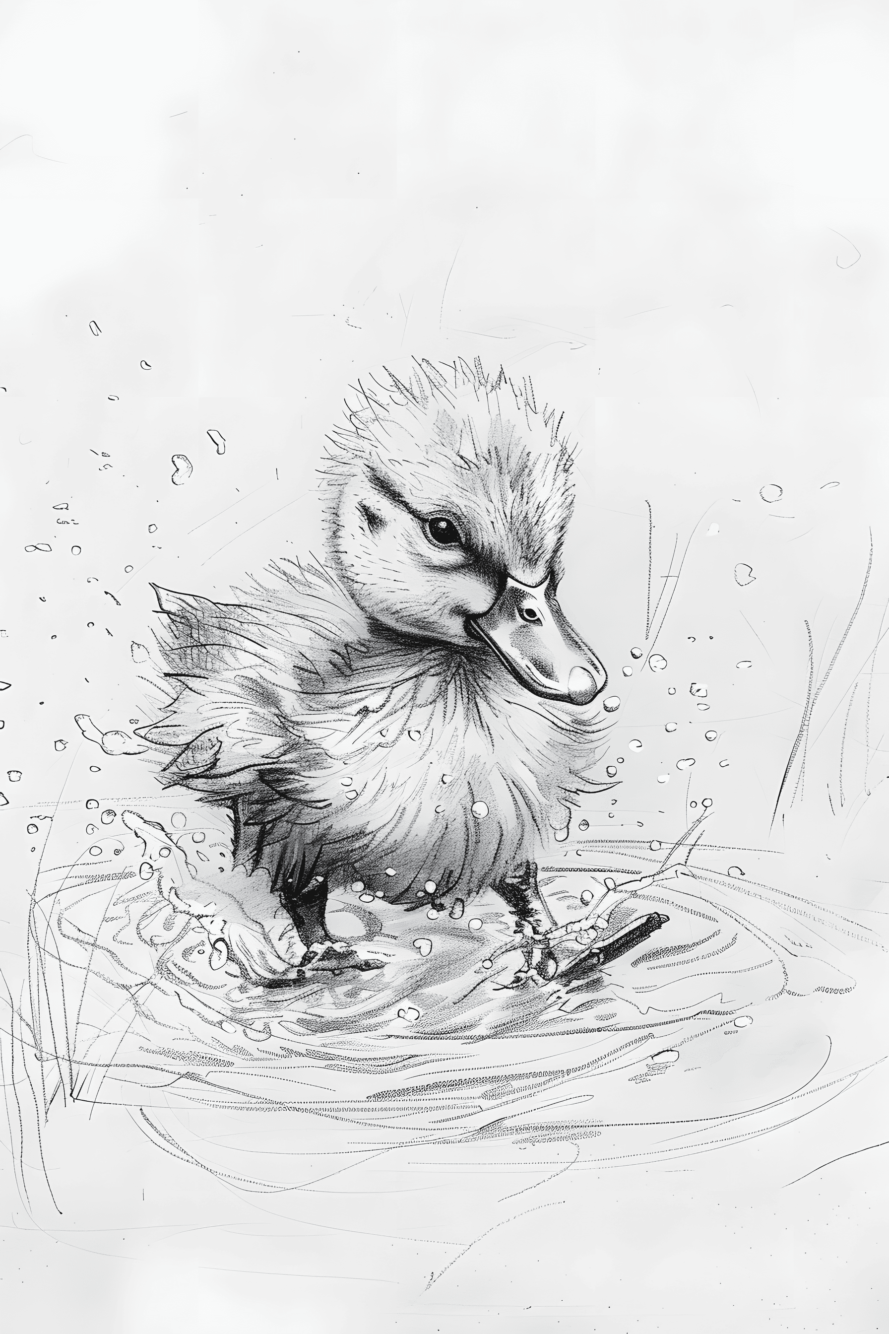 20 Adorable Baby Animal Sketches to Brighten Your Day - Brighter Craft