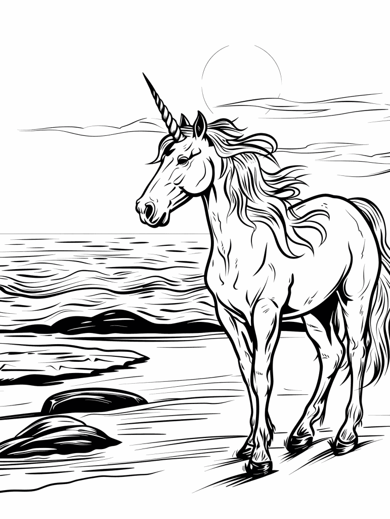 25 Enchanting Unicorn Coloring Pages for All Ages - Brighter Craft