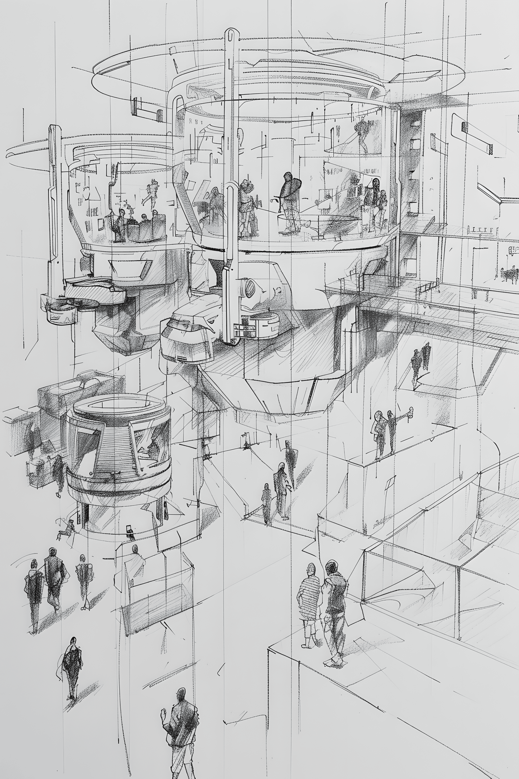 20 Futuristic Cityscape Drawing Ideas - Brighter Craft