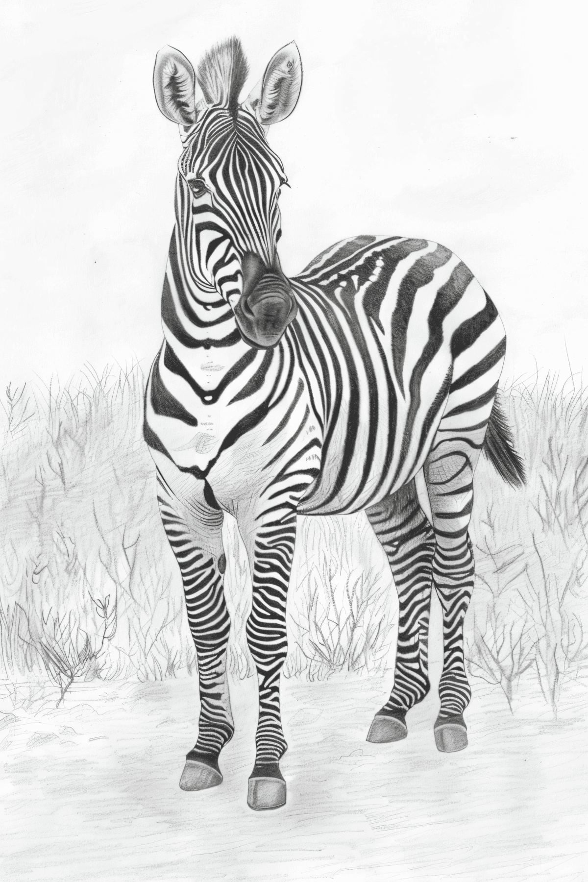 30 Realistic Animal Pencil Drawings - Brighter Craft