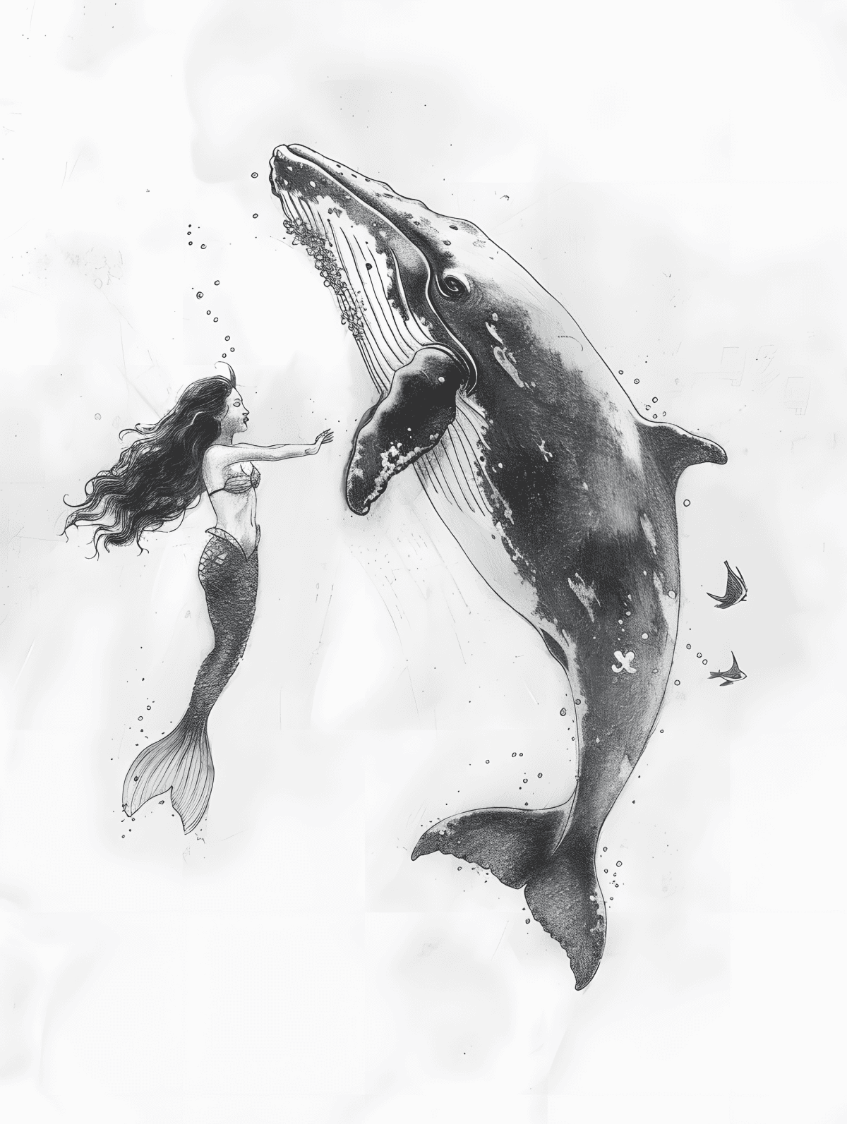 25 Enchanting Mermaid Drawing Ideas for Ocean Lovers - Brighter Craft